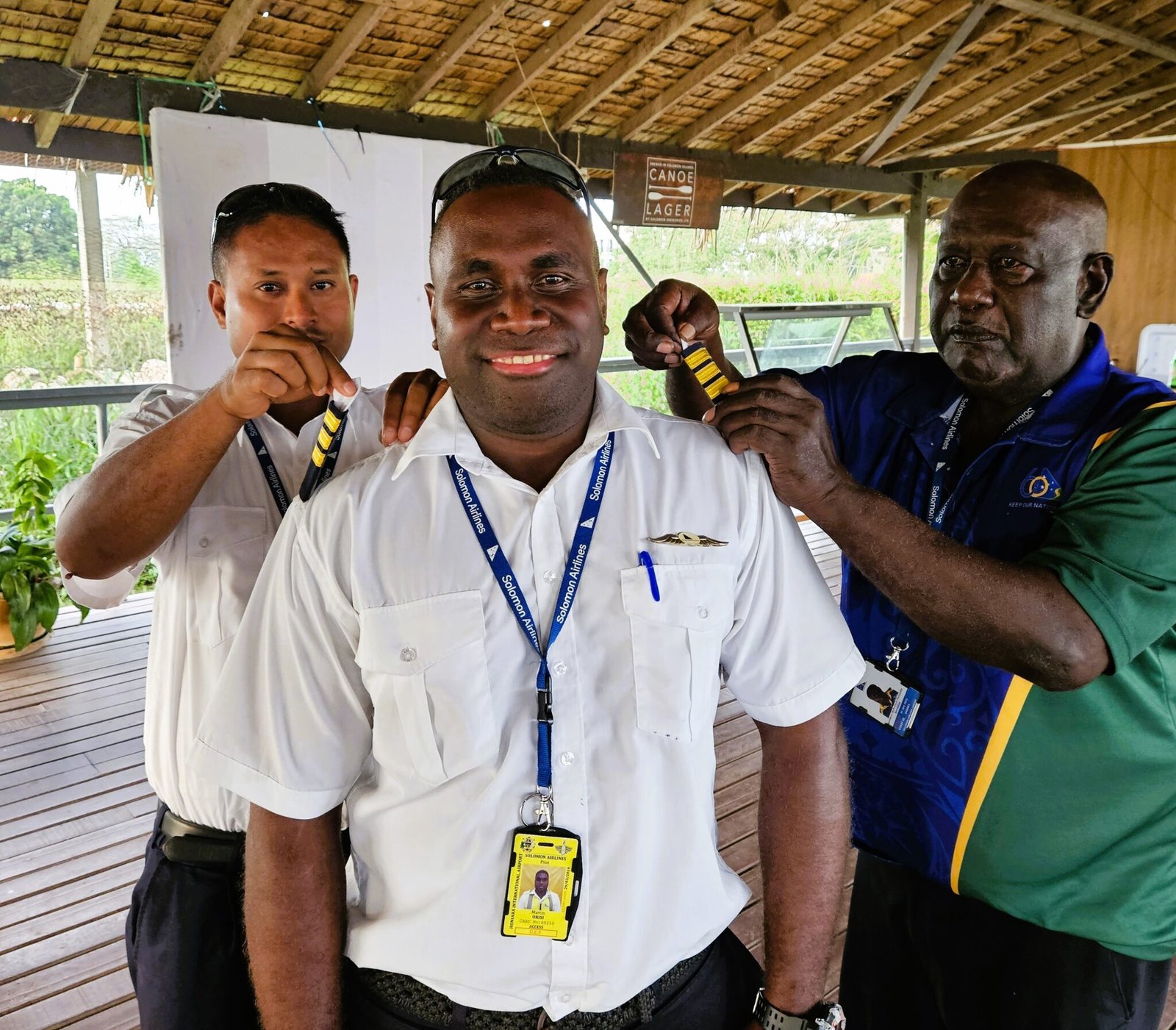 Solomon Airlines Celebrates Captain Orisi's Career Milestone - Tavuli ...