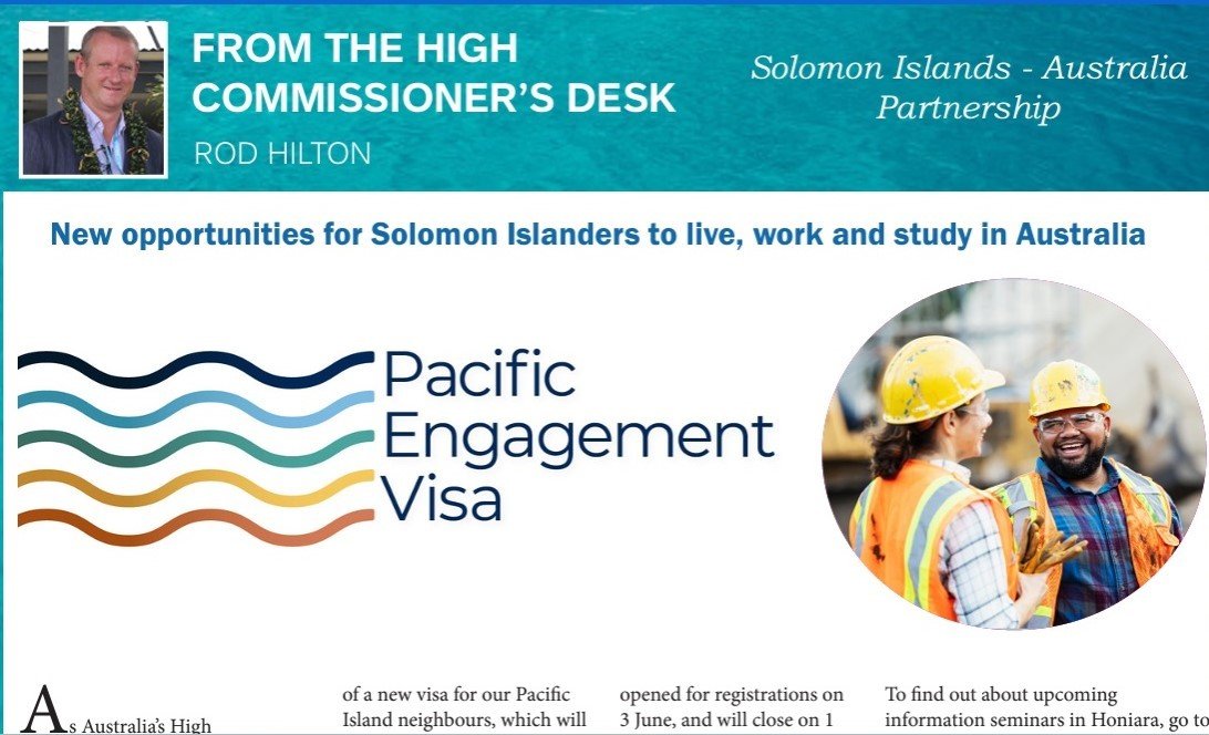 Solomon Islands - Australia Partnership - Tavuli News (Solomon Islands)