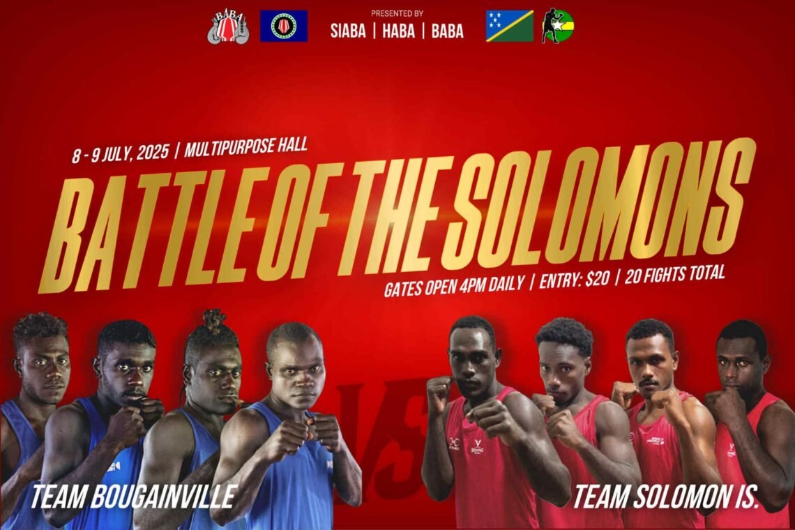Boxing Bout: Solomon Islands Vs Bougainville next week - Tavuli News ...